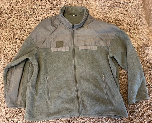 US ARMY USAF ECWCS Gen 3 Jacket Fleece Cold Weather XXL Reg Polartec ...