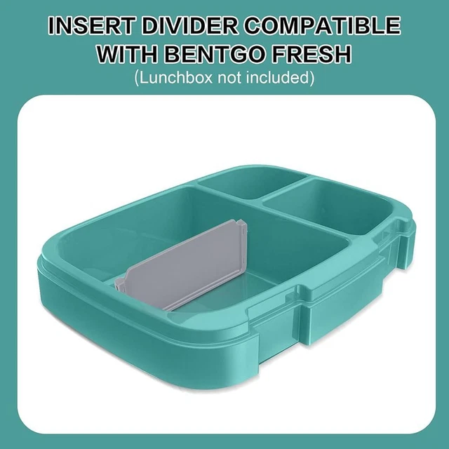 SILICONE LUNCH BOX Insert Safe Food Tray Divider Bento Box Divider for ...
