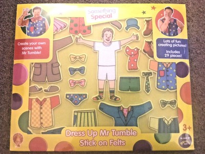CBEEBIES SOMETHING SPECIAL 'Dress Up Mr Tumble' Stick On Felts - New ...