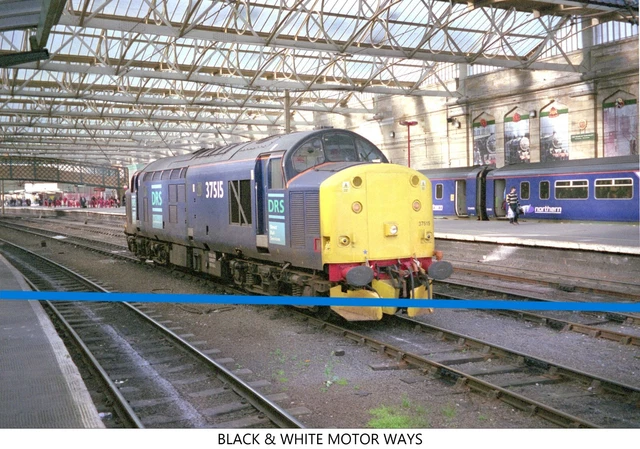 TRAIN COLOUR Negative Class 37 715 In Drs Livery £0.99 - PicClick UK