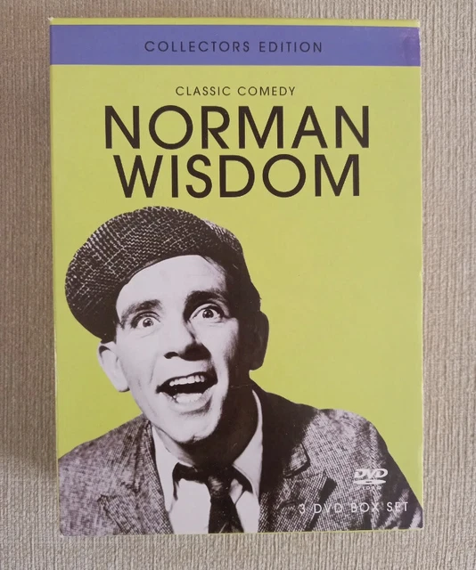 NORMAN WISDOM COLLECTION - 3 DVD Box Set £4.99 - PicClick UK