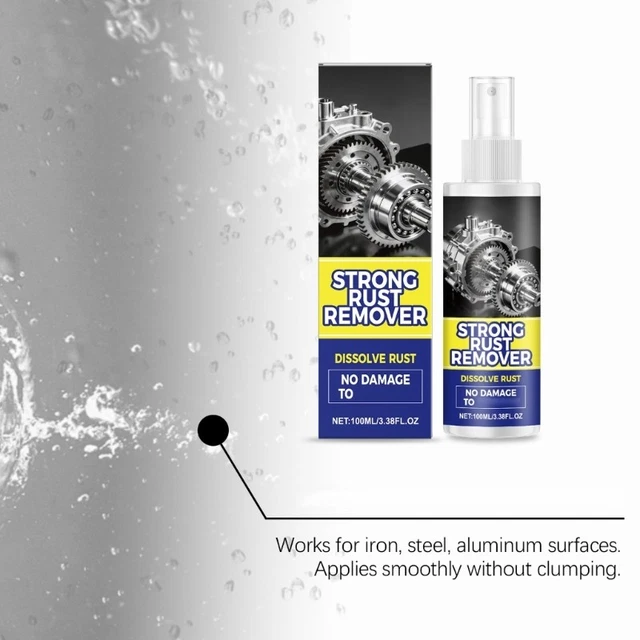 IRON CONTAMINANT SOLUTION Iron Dissolver Liquid for Auto Paint Gentle ...