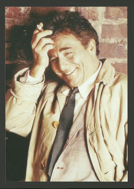 COLUMBO DETECTIVE PETER Falk - Cult TV Show French Card $14.95 ...
