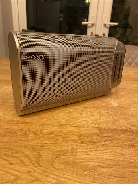 SONY ICF-704L PORTABLE Radio FM/SW/MW/LW AC/DC Operation Convex Speaker ...