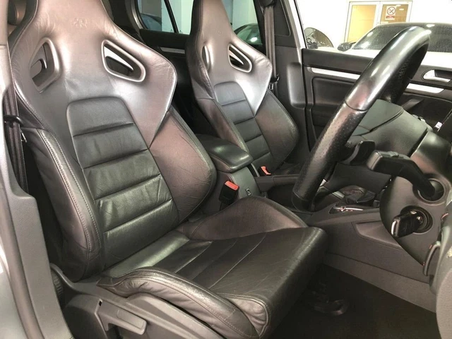GENUINE RECARO WINGBACK Bucket Seats from Mk5 VW Golf R32 - stored in ...