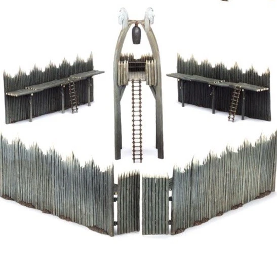 LOTR ROHAN WATCHTOWER and PALISADES MESBG New On Sprue Rohirrim Nos ...