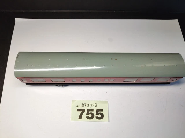 HORNBY DUBLO 2/3 RAIL RUNNING #4049 BR.MAROON `RESTAURANT CAR` Running ...