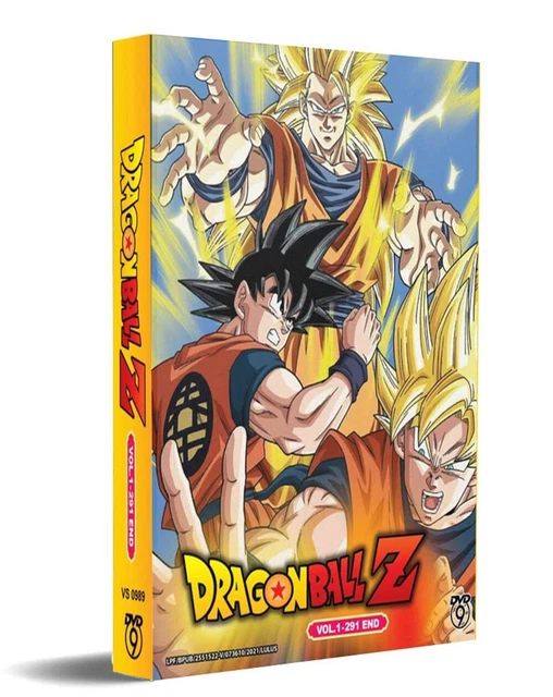 DRAGON BALL Z Complete 291 Episodes Japanese Anime DVD English Sub ...