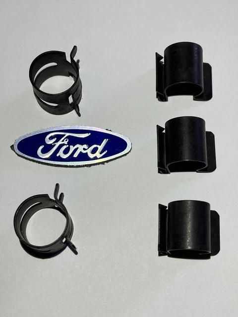 FORD CAPRI EXPANSION Overflow Tank Pipe Clips OEM Genuine Ford Spec X5 ...