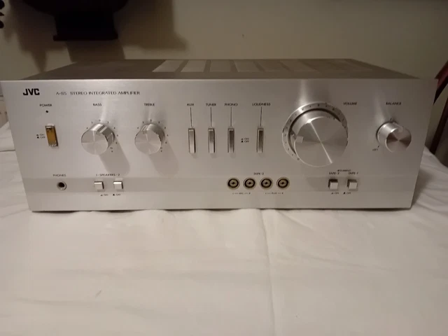 VINTAGE JVC A-S5 Stereo Integrated Amplifier with Phono Stage £83.87 ...