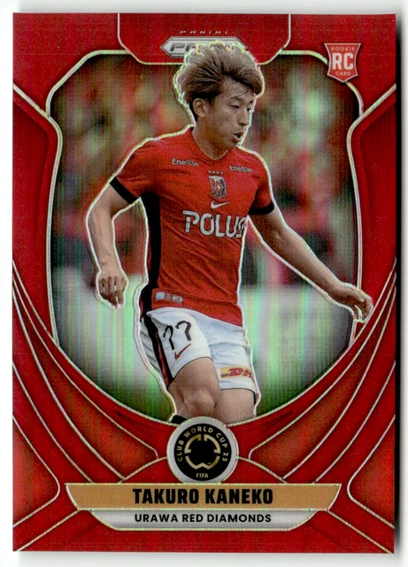 2025 PANINI PRIZM Club World Cup N º 79 Takuro Kaneko Rookie Red Prizm 109/199 EUR 4,11 ...