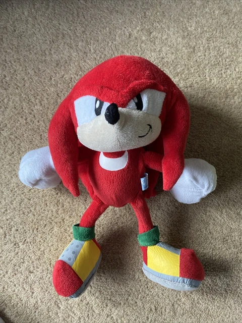 KNUCKLES SONIC THE Hedgehog Plush Soft Toy £12.99 - PicClick UK