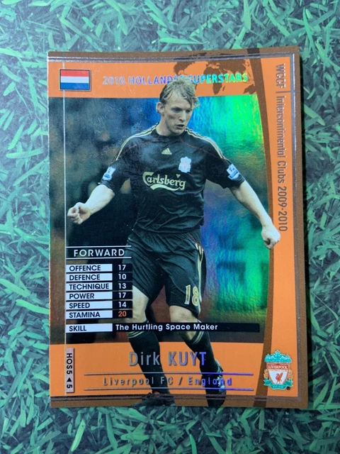 PANINI WCCF 2009-10 Dirk Kuyt Liverpool FC Refractor Soccer card EUR 1,11 - PicClick IT