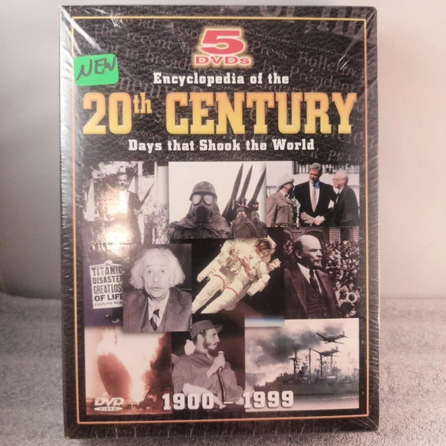 ENCYCLOPEDIA OF 20TH Century Days That Shook The World 1900-1999 (5 DVD ...
