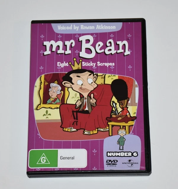 MR BEAN NUMBER 6 Eight Sticky Scrapes DVD REGION 4 PAL GREAT CONDITION $9.99 - PicClick AU
