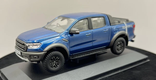 FORD RANGER RAPTOR Press Vehicle, ford performance blue, 1:43 scale ...
