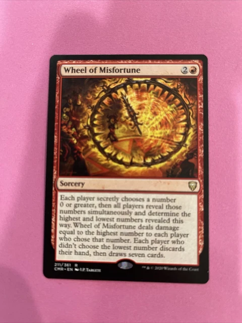 WHEEL OF MISFORTUNE Commander Legends 211/361 Regular Rare MTG $4.50 ...