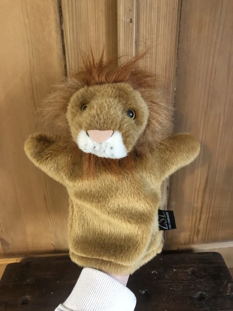 ZSL ZOO LION hand puppet soft toy plush £8.66 - PicClick UK