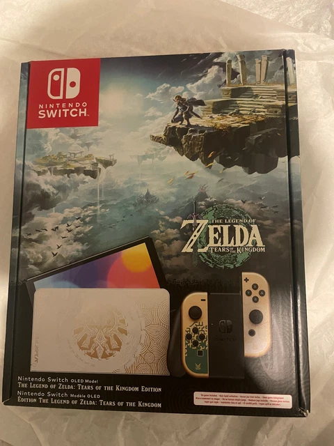 CONSOLE NINTENDO SWITCH OLED Collector Legend Zelda Tears Of The ...