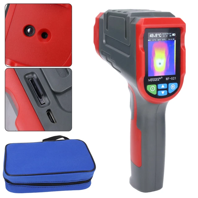 NF-521 INFRARED-THERMAL-IMAGER IMAGING-CAMERA Floor Heating Detector 8GB AAsJ £112.79 - PicClick UK