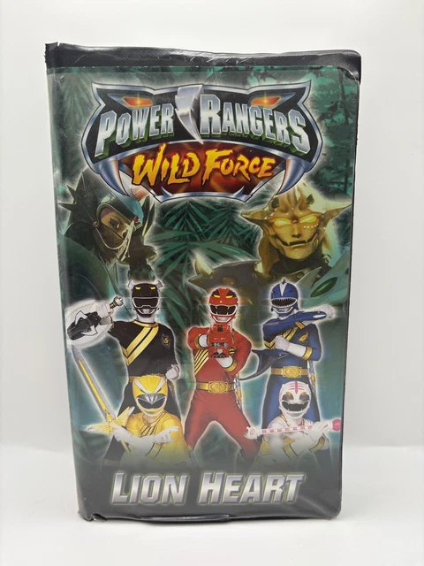 POWER RANGERS WILD Force: Lion Heart Color VHS Movie 2002 £14.26 ...