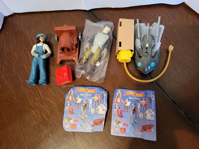 MCDONALD'S DISNEY'S ATLANTIS Lost Empire 2001 collection 3 toy bundle £ ...