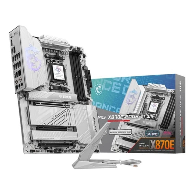 MSI MPG X870E EDGE TI WIFI Motherboard AMD X870E Socket AM5 ATX £316.15 ...