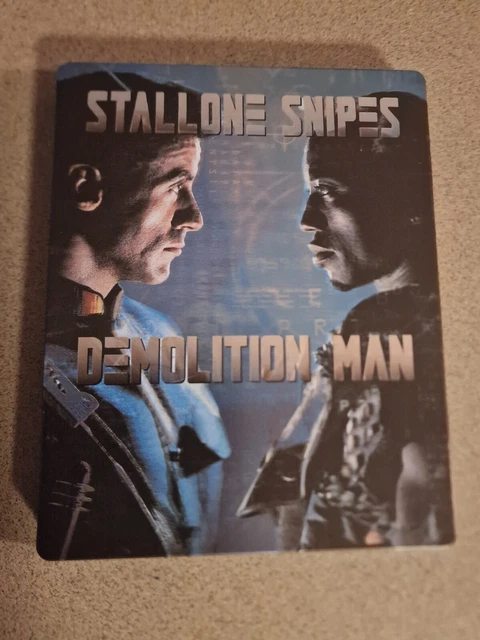 DEMOLITION MAN , Limited Steelbook , Wesley Snipes & Sylvester Stallone ...