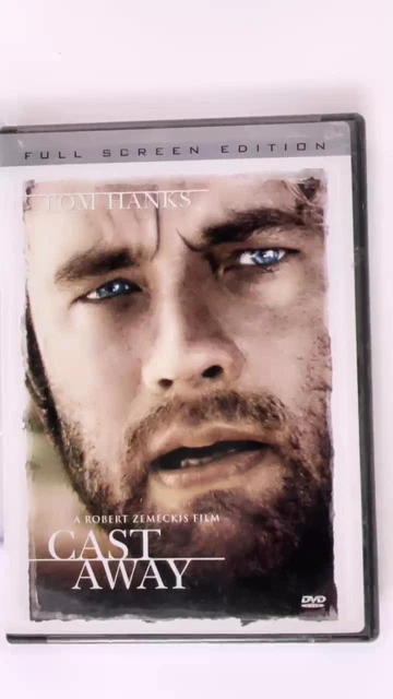CAST AWAY (DVD, 2002, Full Frame Edition Single Disc) $0.99 - PicClick CA