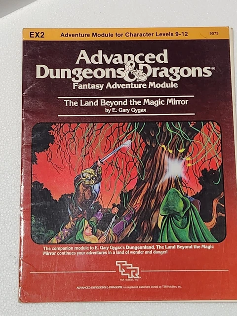 MODULE AVANCÉ DONJONS & Dragons AD&D EX2 : The Land Beyond the Magic ...