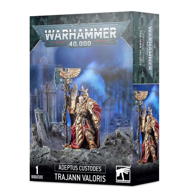 ADEPTUS CUSTODES : Captain-General Trajann Valoris - Warhammer 40K FBA ...