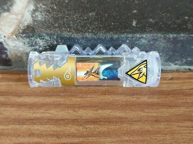 POWER RANGERS DINO Charge Energem PTERANODON gold #6 Dino Charger ...