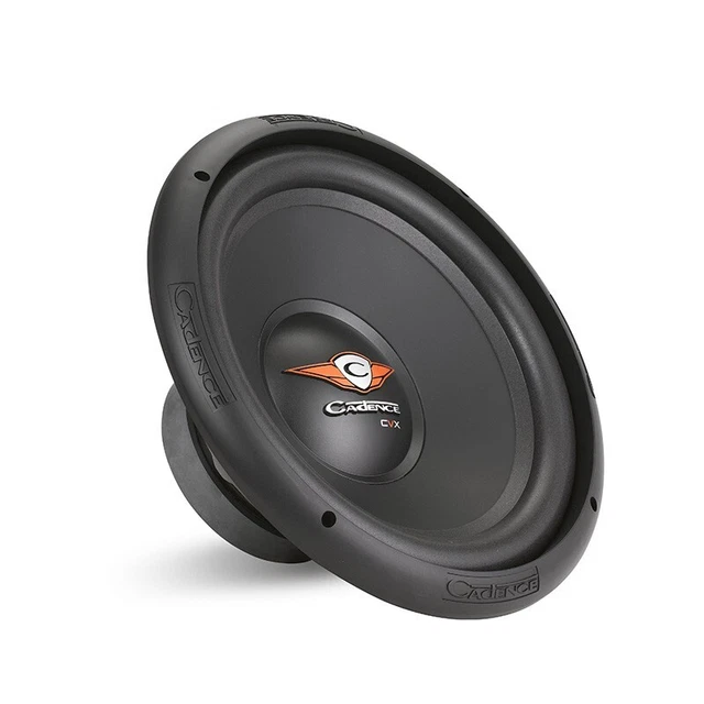 CADENCE 12& CAR Audio Subwoofer CVX12D4 700W Max 4 Ohm Dual Voice Coil ...