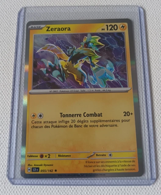 CARTE POKÉMON HOLO Zeraora 055/142 SCR Couronne Stellaire FR NEUF EUR 1,80 - PicClick FR