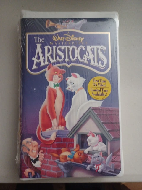 THE ARISTOCATS VHS 1996 Walt Disney Masterpiece Collection Clamshell Sealed £10.01 - PicClick UK