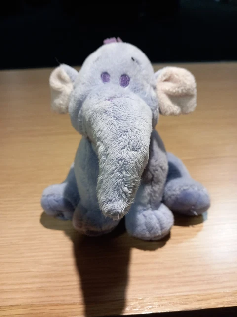 DISNEY WINNIE THE Pooh Heffalump Plush Lumpy Small 5 Inch Elephant Soft ...