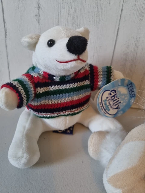 TESCO CHILLY POLAR Bear Podge & Pip The Pony Friends Small With Tags ...