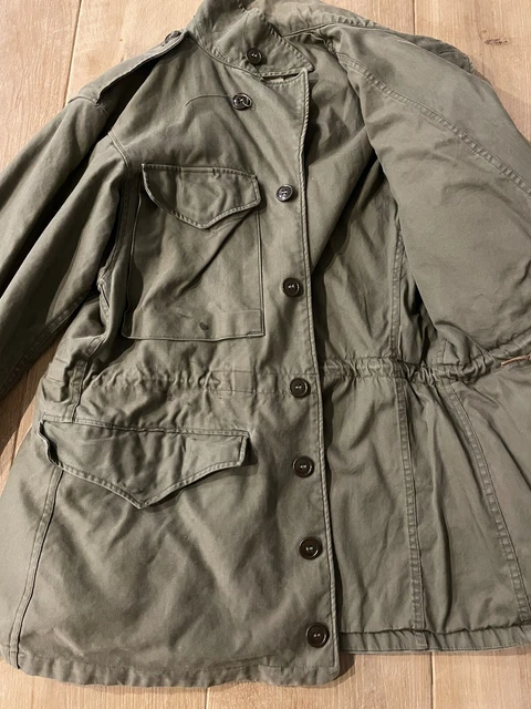 ORIGINAL M43 FIELD Jacket Coat OD M1943 34R World War II WW2 US Army ...