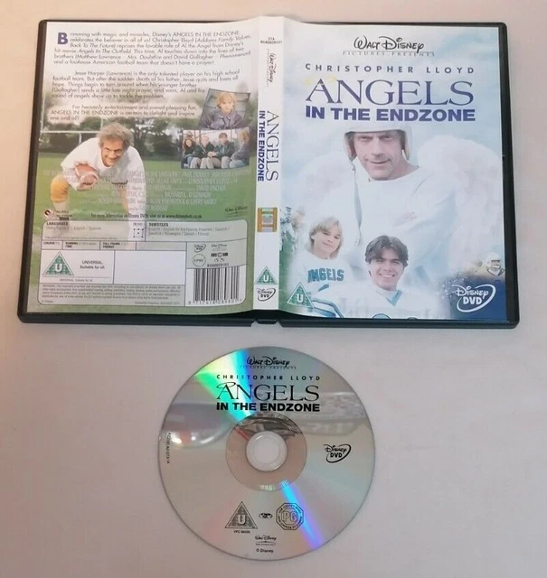 DVD - WALT Disney Angels In The Endzone Christopher Lloyd PAL UK R2 ...