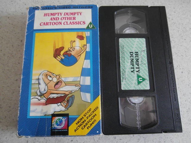 HUMPTY DUMPTY & other cartoon classics VHS Tape Rare $15.00 - PicClick AU