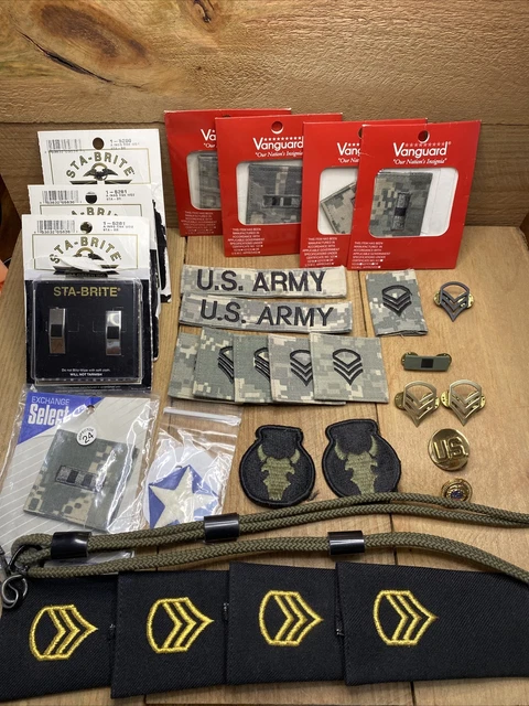ARMY NATIONAL GUARD Army Patch Lot Badges And Pins Military Collection ...