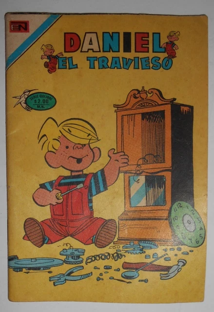 US/CÓMIC E. NOVARO MINI "DANIEL" EL TRAVIESO- #1-13 año 1976 Serie ...