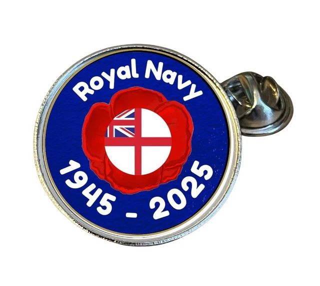 ENDE DES ZWEITEN Weltkriegs 1945-2025 80 Jahre Royal Navy 27 mm Metall ...