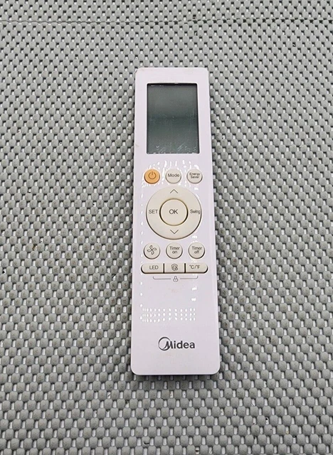 MIDEA RG10G4(B2)/BGEFU1 WHITE Handheld Wireless Air Conditioner Remote ...