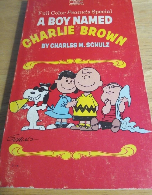 A BOY NAMED CHARLIE BROWN, Peanuts Paperback Book, Charles M Schulz £7. ...