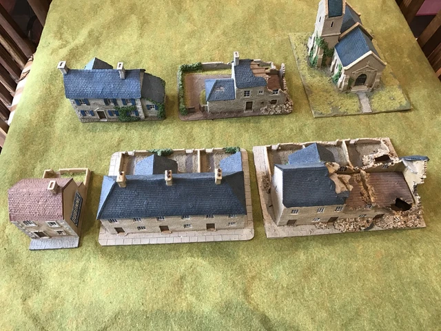 20MM NORMANDY VILLAGE WW2 Sentry Models - Painted £280.00 - PicClick UK