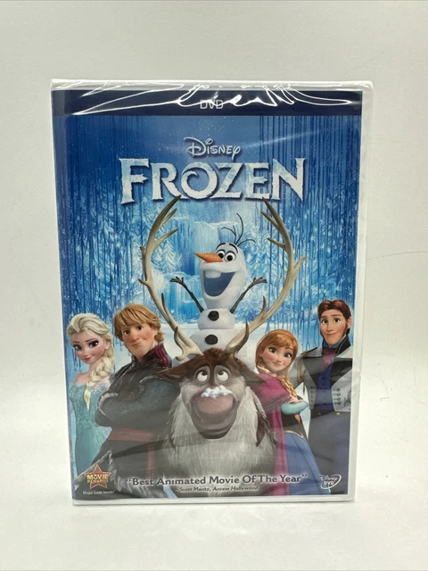 FROZEN DVD, 2013 Disney movie with bonus extras Brand New Factory ...