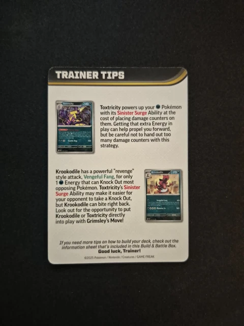 POKÉMON TCG PHANTASMAL Flames Game Tip Pre Release Kit Card Heracross ...