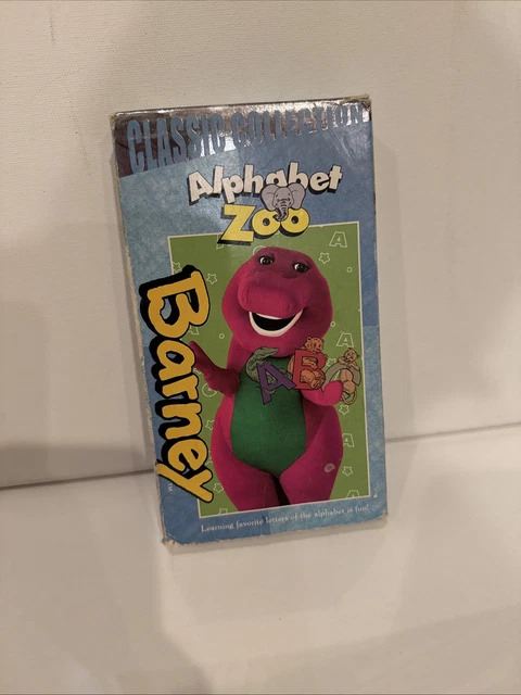 BARNEY’S ALPHABET ZOO 2001 Classic Collection VHS TAPE £0.79 - PicClick UK