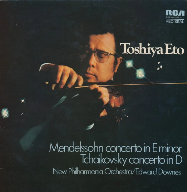 FELIX MENDELSSOHN-BARTHOLDY, PYOTR Ilyich Tchaikovsky, Toshiya Eto, New ...